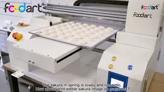 commercial flatbed cake printer machine for edible images personalised