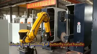 industrial cnc polishing automatic surface grinding buffing machine four stations