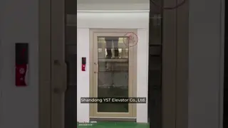 compact hydraulic home elevator | 500kg personal lift for villas