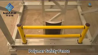 ral1003 ral9005 impact flexible barrier safety buffer