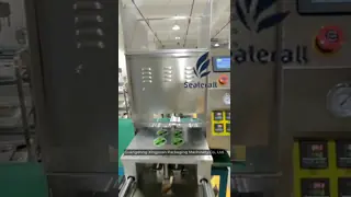 desktop cup sealing machine fully automatic space saving customized sealing diameter