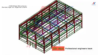 water proofing prefabricated steel structure building factory h section column