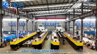 diesel power cutter suction dredger with 15 m dredging depth and high-torque cutter head