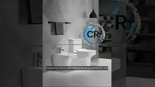 hotel s trap flush one piece water closet closestool toilet washroom bowl flushing