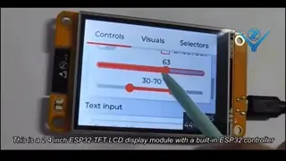 2.4 inch esp32 display module with 240×320 pixels tft lcd and wifi bluetooth