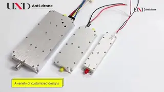 100w lora gan anti-drone vco noise source module waterproof fpv counter device 2100-2700 mhz