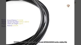 64461-50040 toyota weather stripping seal strip for usf4#/ls460/600h