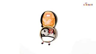 supercute custom 3d eva child school bag kids ladybug anti lost backpack for children