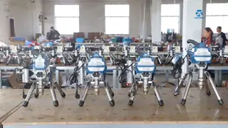 zhongren 495 3200w electric airless paint sprayer for industrial use 200v 50hz