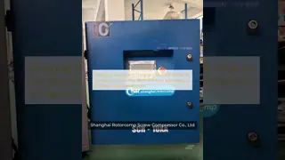 shanghai rotorcomp durable scr-10xa screw air compressor for long-term and low maintenance