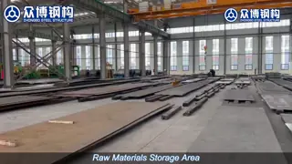 custom prefabricated steel frame with q235 q355 steel for chicken house