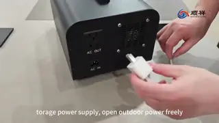 1200w 960wh lifepo4 portable power station mppt controller energy storage power supply