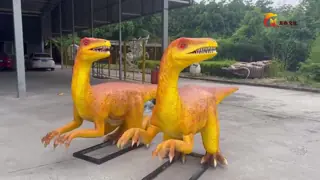 dinosaur robotic real life size animatronic velociraptor for sale