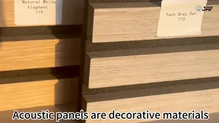 high performance moisture resistant acoustic board panels with balanced sound control