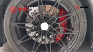heur audi carbon ceramic brake discs for customize a6(c5/4y8) 1.8l 390*36mm front wheel
