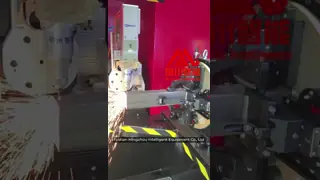 auto pneumatic tube laser cutter for φ8mm-φ120mm pipes with ±0.03mm accuracy