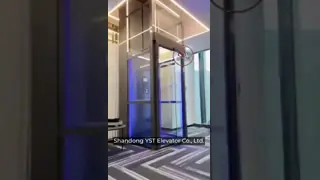 elegant small home elevator | versatile 400-1000 lbs capacity