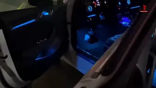 audi a3 vehicle specific led ambient lighting car kit seven piece dc 12v voltage