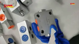 cartridge valve vbcd-m18-l.5-de-fl hydraulic control valve two port design solenoid operated