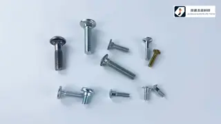 m5 304 ss a2-70 metal bolt carriage bolt passivated round head square neck