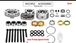 durable p75 hydraulic piston pump spare parts port end cover 316-3120-100