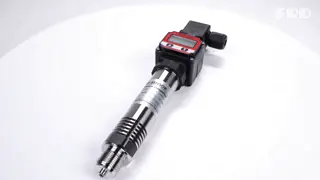 frd high temperature pressure transmitter with heat dissipation and display