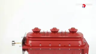 40.5kv sf6 load breaker switch insulation and operation mechanism with switchgear
