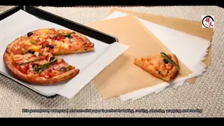 food 60 x 60cm baking sheet parchment with heat resistance up to 220 degree