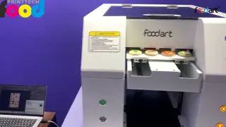 hd flatbed edible paper printer for cake topper pastries marshmallows customized