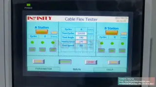 5 stations guided bending test machine high precision with 7