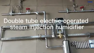 songo direct steam injection humidifier stainless steel 304 electric operated with flanged