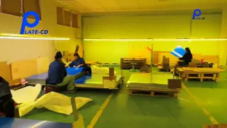 0.15mm to 0.40mm gauge double layer ctp plate with sensitive light source 830nm