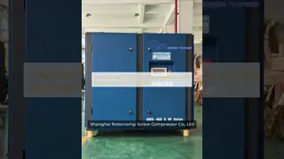 shanghai rotorcomp agfd-45d c vp industrial direct driven screw air compressor powerful
