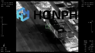 24v electro optical camera infrared sensors resolution 1920x1080 airborne uav drone pod