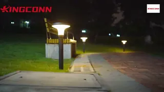 high brightness led solar lawn light 4.5w ip65 for outdoor garden pathway illumination