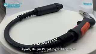 24kd mig welding torch 60% duty cycle 250a co2 rating customized