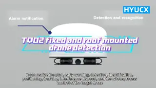 roof mounted anti drone detector 100mhz-6ghz portable uav detector with remote control