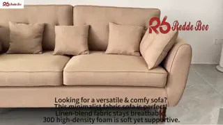 slipcovered washable sectional linen fabric sofa for living room