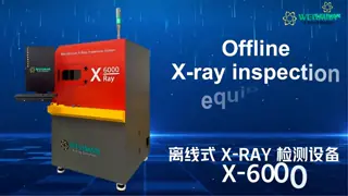 x-ray inspection machine with hamamatsu tube, tiltable fpd for pcb inspection