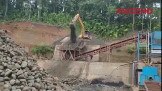 river placer alluvial gold ore trommel screen washing plant