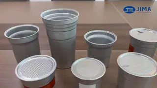 customizable​ 16 oz aluminum cups 98mm diameter 500ml for beverages and more