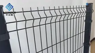 powder coated 3d bending fence farm protective hot dipped galvanized