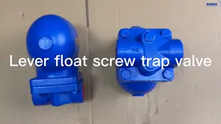 lever float steam trap valve 3/4 inch 16bar 25bar carbon steel bsp threaded