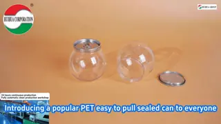 250ml pet beverage can for juice and soft drinks - cold filling