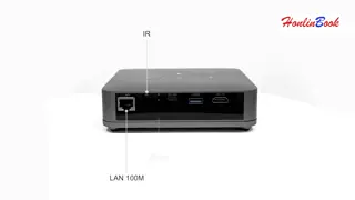 portable dlp 3d smart projector with 1080p resolution, android 9.0 os, and built-in battery