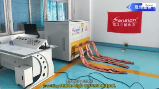 high voltage primary current injection test set 1000a for power distribution