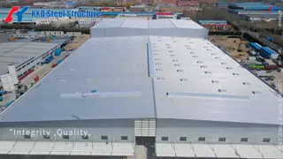 long span peb house construction industrial pre engineering steel building