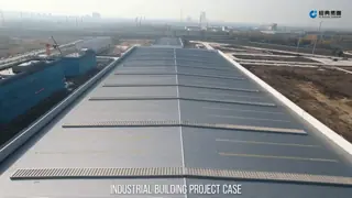 industrial warehouse portal frame prefab steel frame system structure
