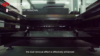 high power fiber laser cutting machine 6kw-20kw for precision cutting / sheet metal processing