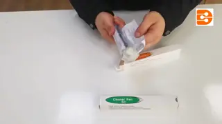 universal 1.25mm bule fiber optic cleaner pen for lc mu connectors